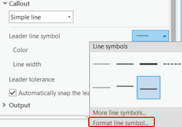 Solved: How to not cover marker symbols with leader lines? - Esri Community