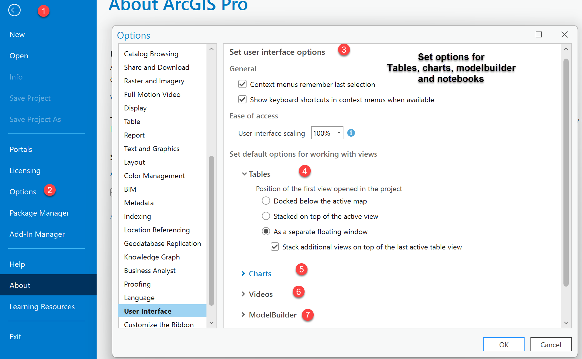 ArcGIS Pro 3.1.0: How to get all types of dialogue... - Esri Community
