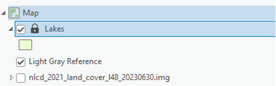 Lock Layers in Map Contents Pane - Esri Community