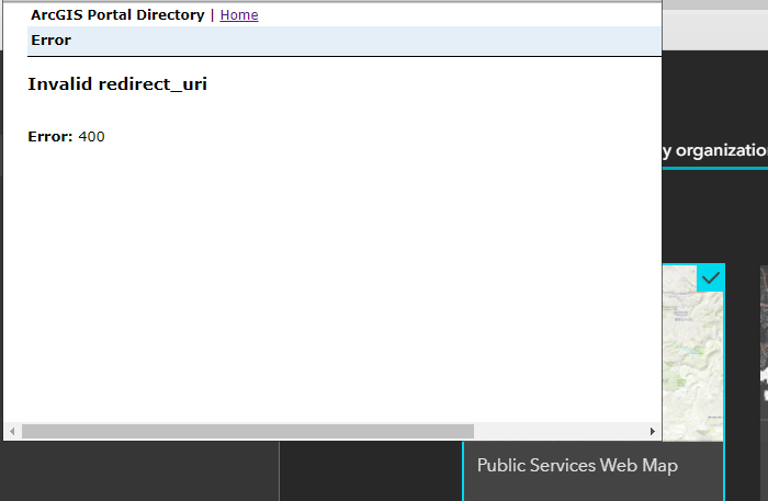 Invalid redirect_uri Error: 400 - Page 2 - Esri Community