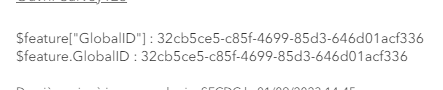 Solved: Trouble using globalid with Arcade from Survey123 ... - Esri Community