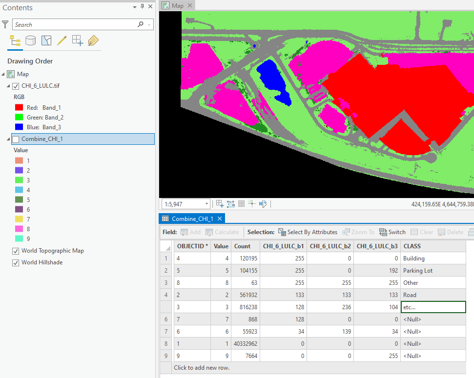 Solved: .Tiff is not showing land use classifications (ins... - Esri Community