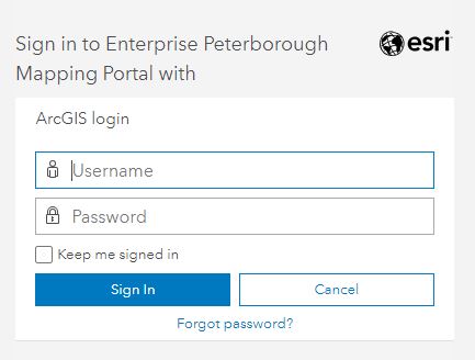 Customizable Portal Sign-in Page - Esri Community