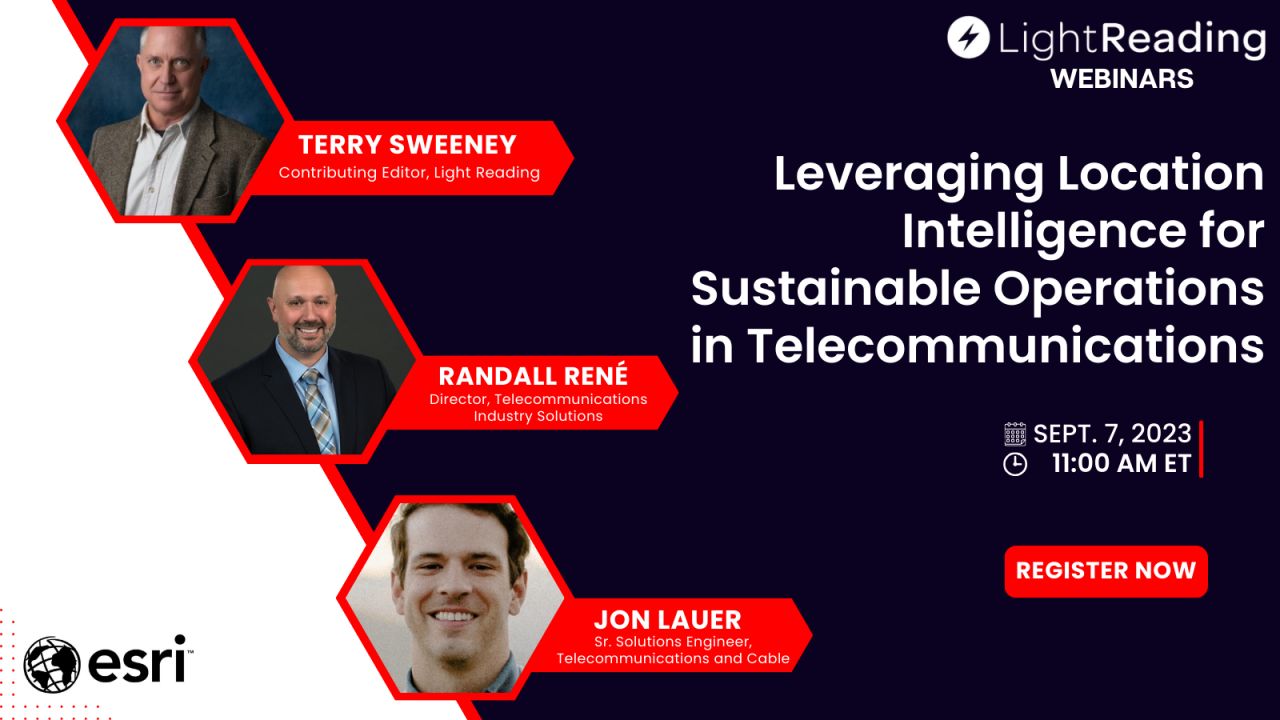 Telecom Insights: Light Reading Webinar - Leveragi... - Esri Community