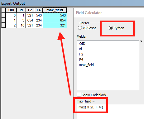 Solved: How to find Max value among Fields - Esri Community