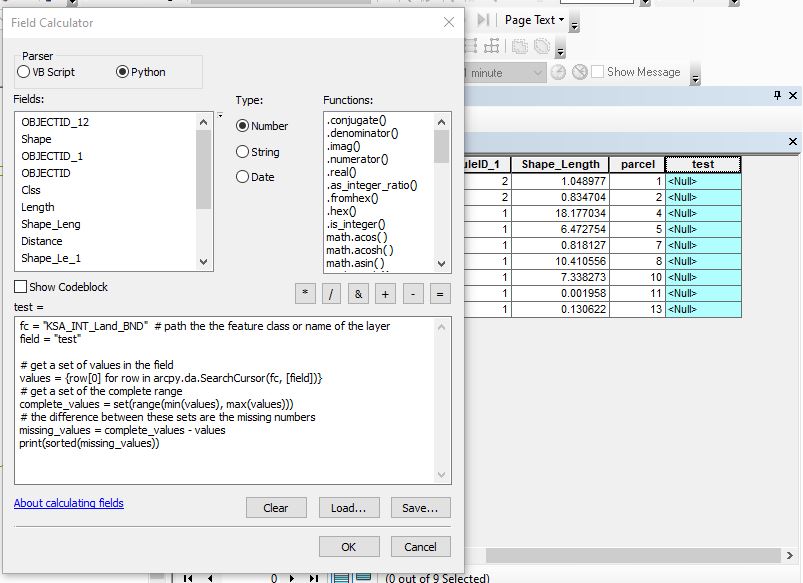 Solved: How Can I Find The Missing Sequence Number in a Fi... - Esri ...