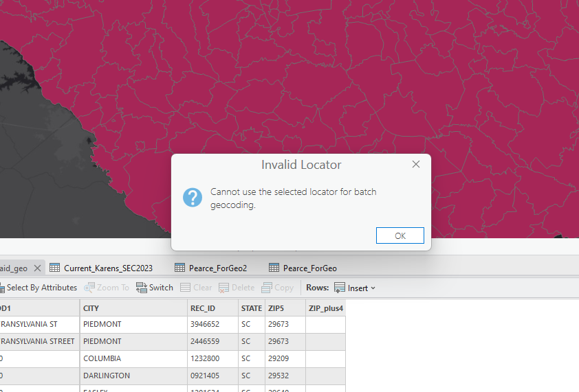 Locator invalid on network drive, works on local d... - Esri Community