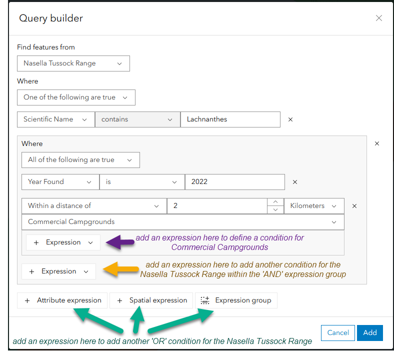 Find by Attributes and Location analysis tool - Esri Community