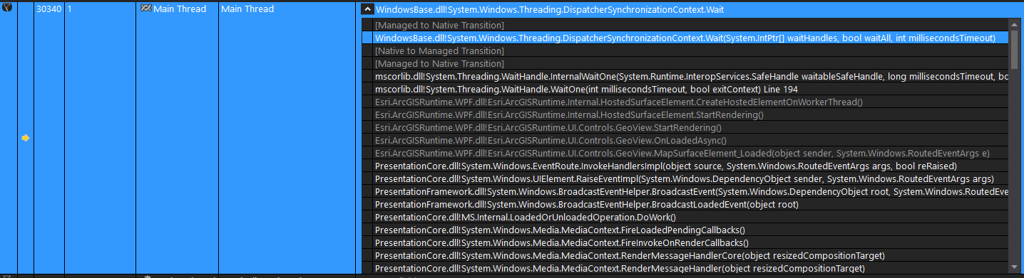 Bug - UI Freeze on view with map - Esri Community