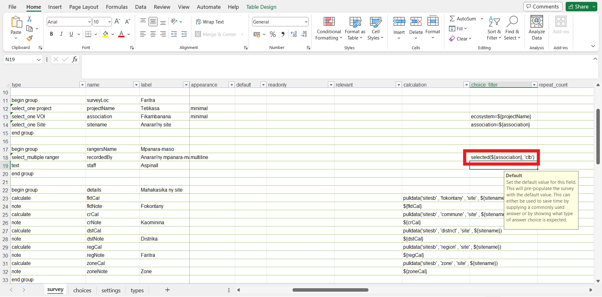 Survey123 Tricks of the Trade: Choice Filters - Esri Community