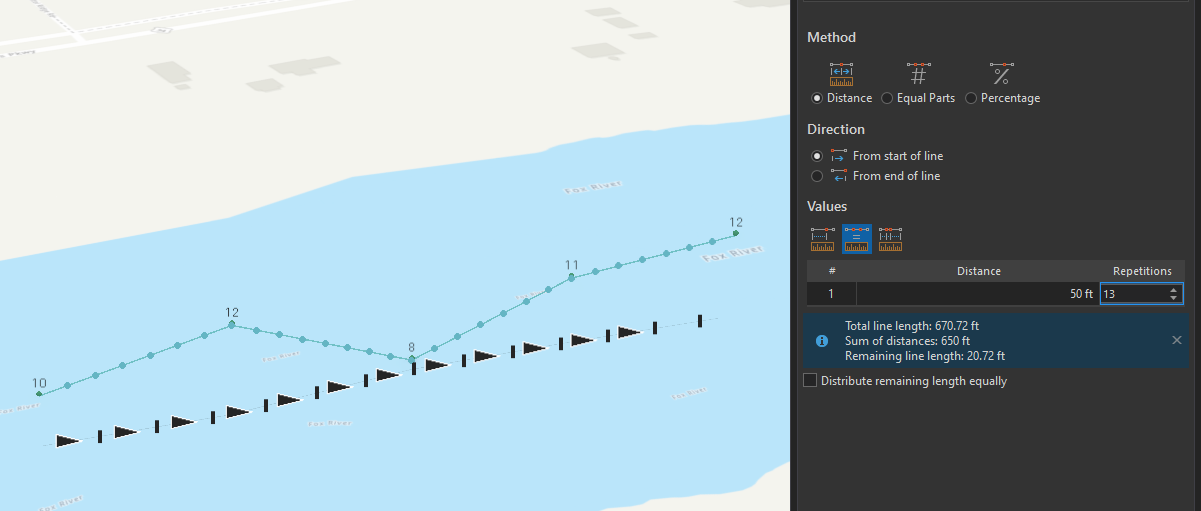 Interpolation river depth - Esri Community