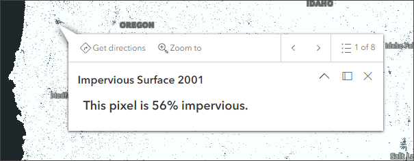 USA NLCD Impervious Surface Time Series ImageServe... - Esri Community