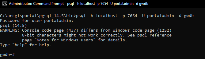 Solved: Access Portal PostgreSQL - Esri Community