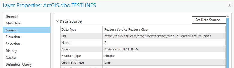 Solved: Changing Data source of map to hosted feature serv... - Esri ...