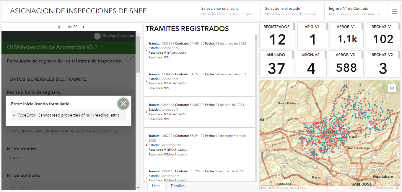 Solved: Bug in survey123 embedded in a dashboard. - Esri Community