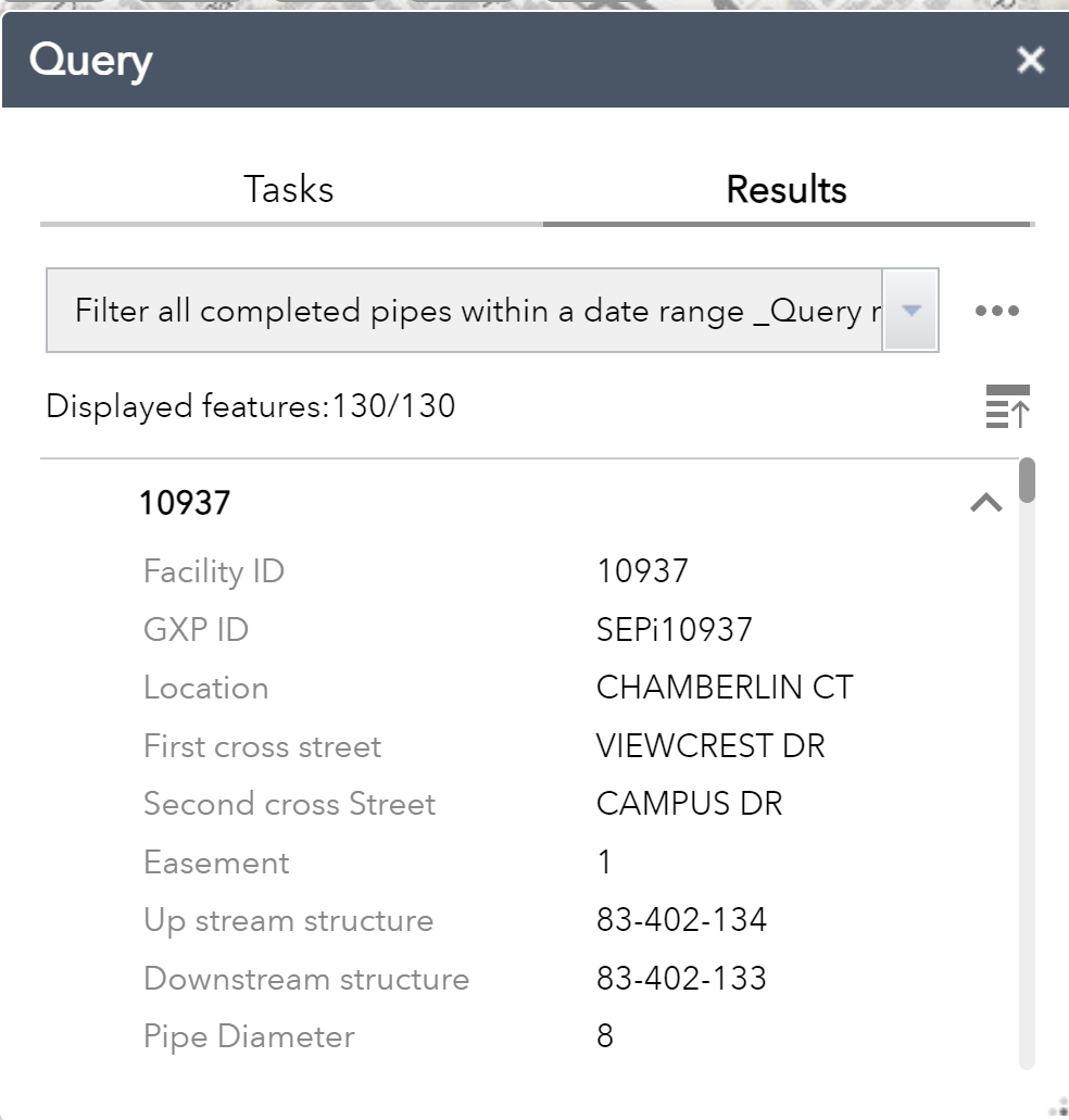 Query result actions (Statistics) in Experience bu... - Esri Community