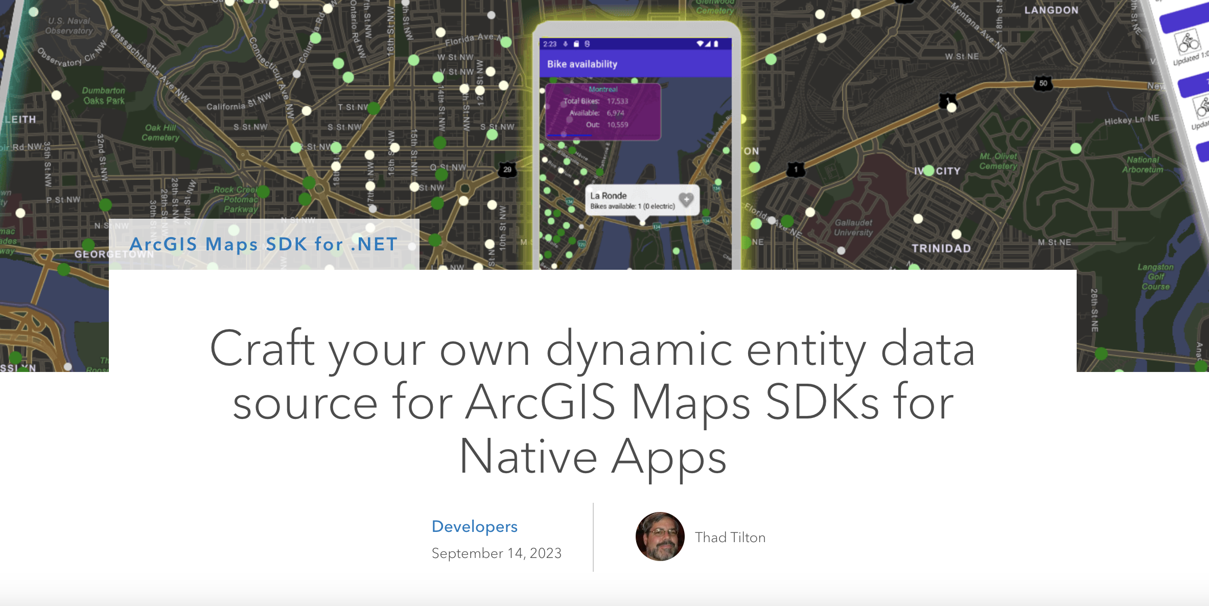 Craft your own dynamic entity data source for ArcG... - Esri Community Craft your own dynamic entity data source for ArcG... - Esri Community