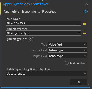 Solved: how to apply only existing symbology in modelbuild... - Esri Community