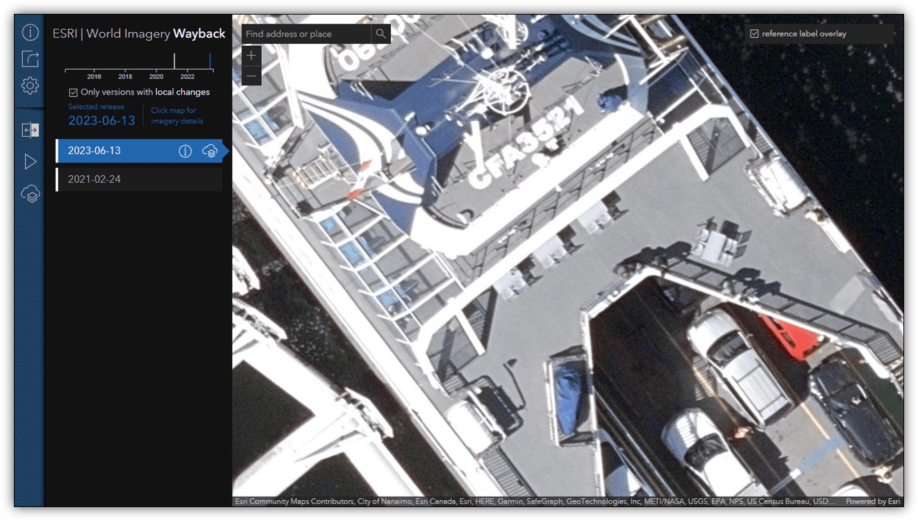 World Imagery Wayback app is updated with a fresh ... - Esri Community