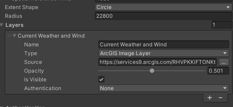 Layers from LivingAtlas are not rendering on Unity... - Esri Community