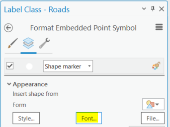 Solved: Pro 3.1 - Use .ttf file to add custom shields to l... - Esri Community