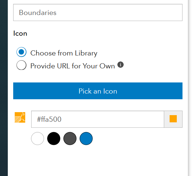 Solved: Changing the color of Icons - Esri Community