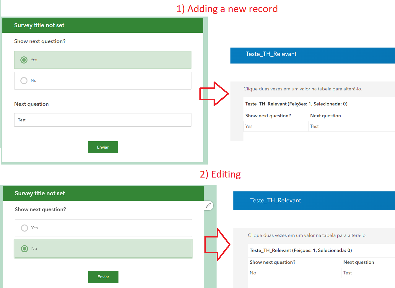 Best way to edit a form in the WebApp with relevan... - Esri Community