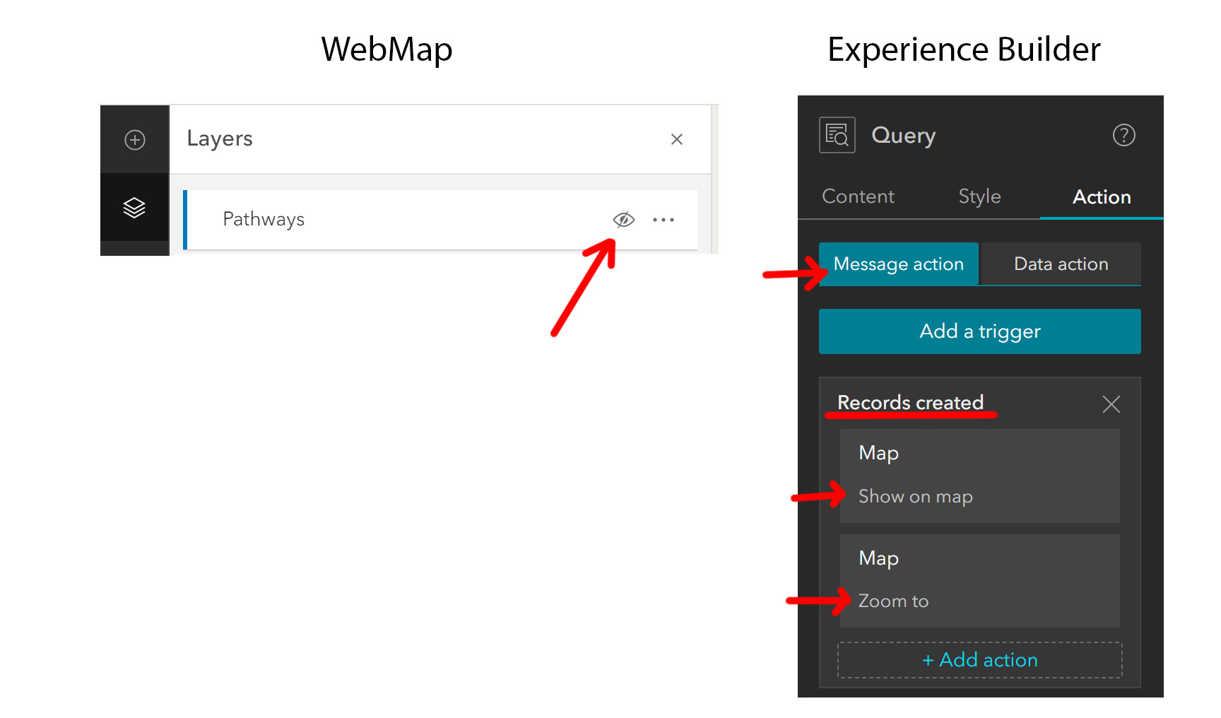Querying a transparent feature layer - Esri Community