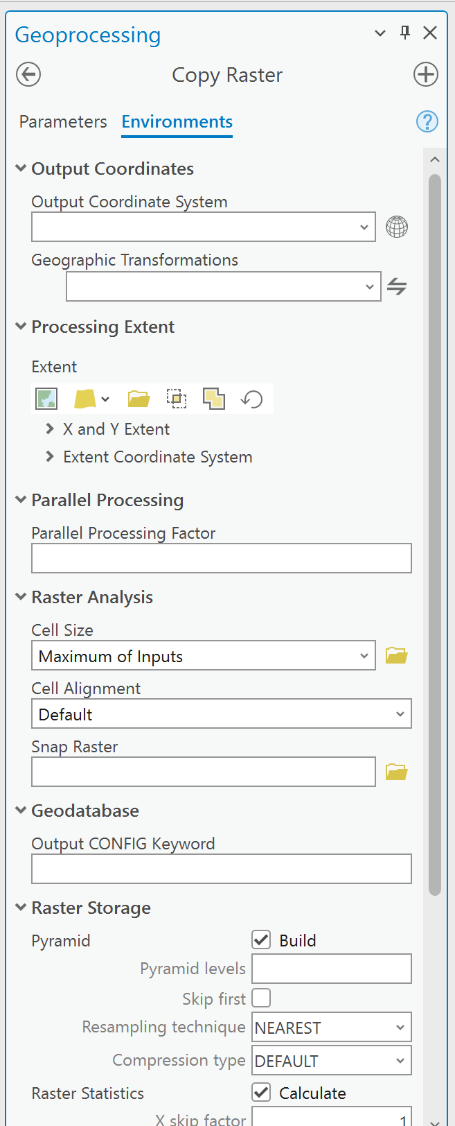 Solved: Export Raster - Spatial Reference, Extents, Cell S... - Esri Community