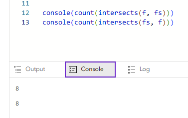 Solved: Arcade coding for intersection of two polygons - Esri Community