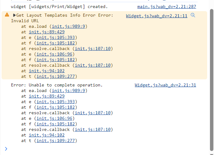 Solved: Print Widget in Internal Portal (Enterprise) not w... - Esri ...
