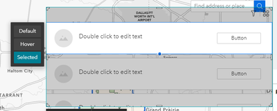 ArcGIS online experience builder - create button o... - Esri Community