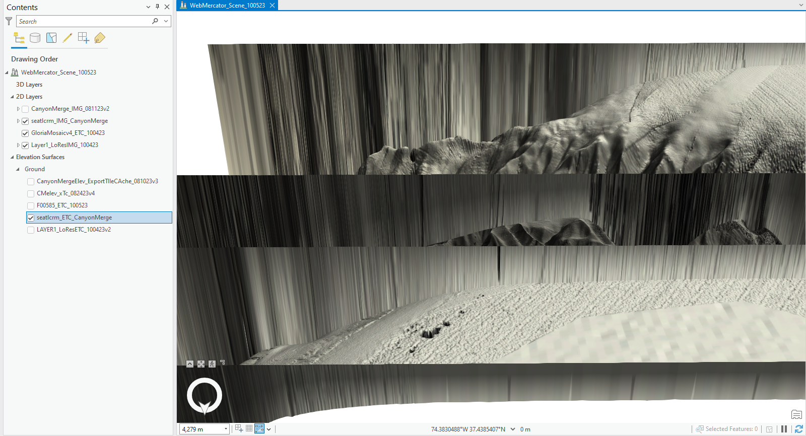 Tiles in elevation.tpkg(s) render anomalies when z... - Esri Community