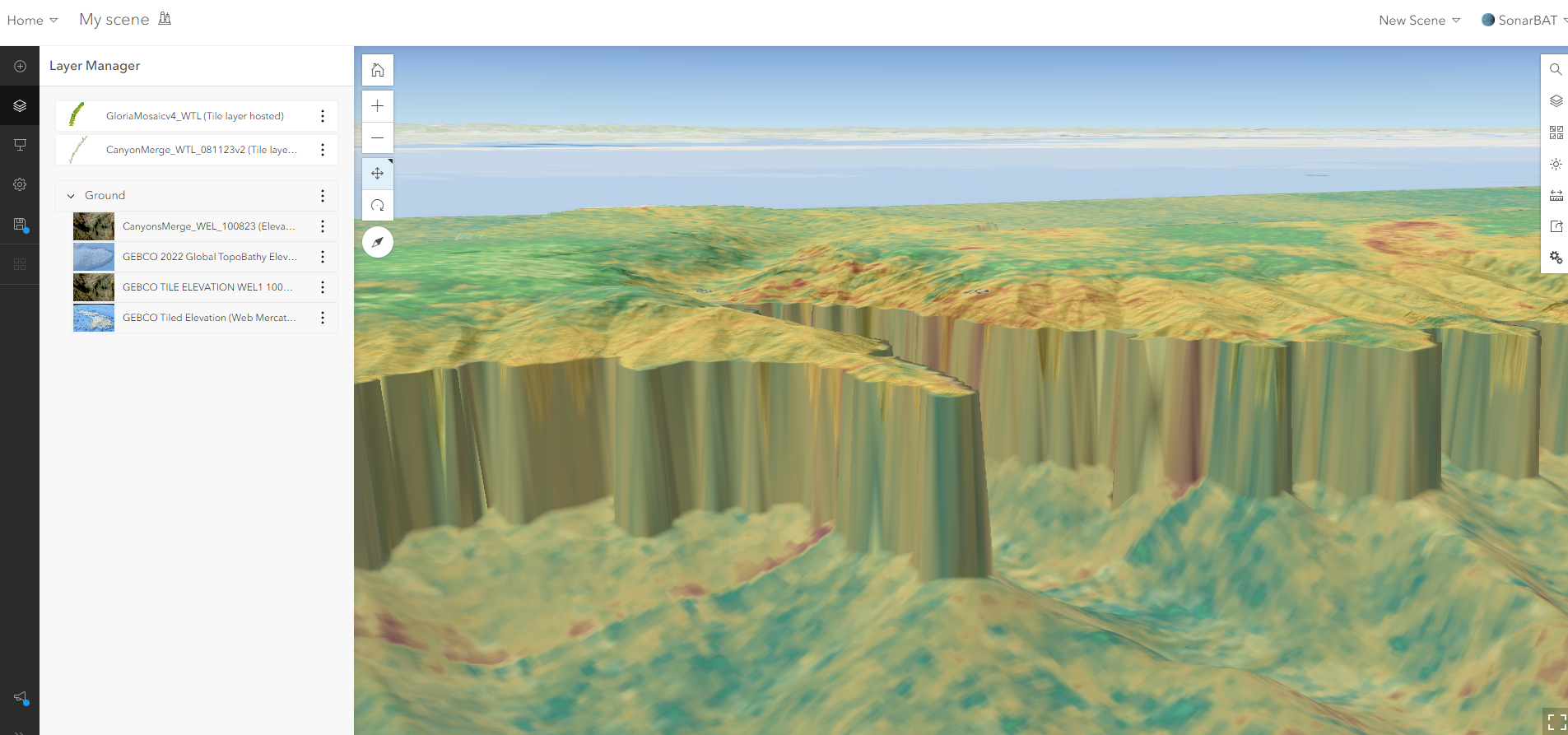 Elevation layers display with 3D attributes in Arc... - Esri Community