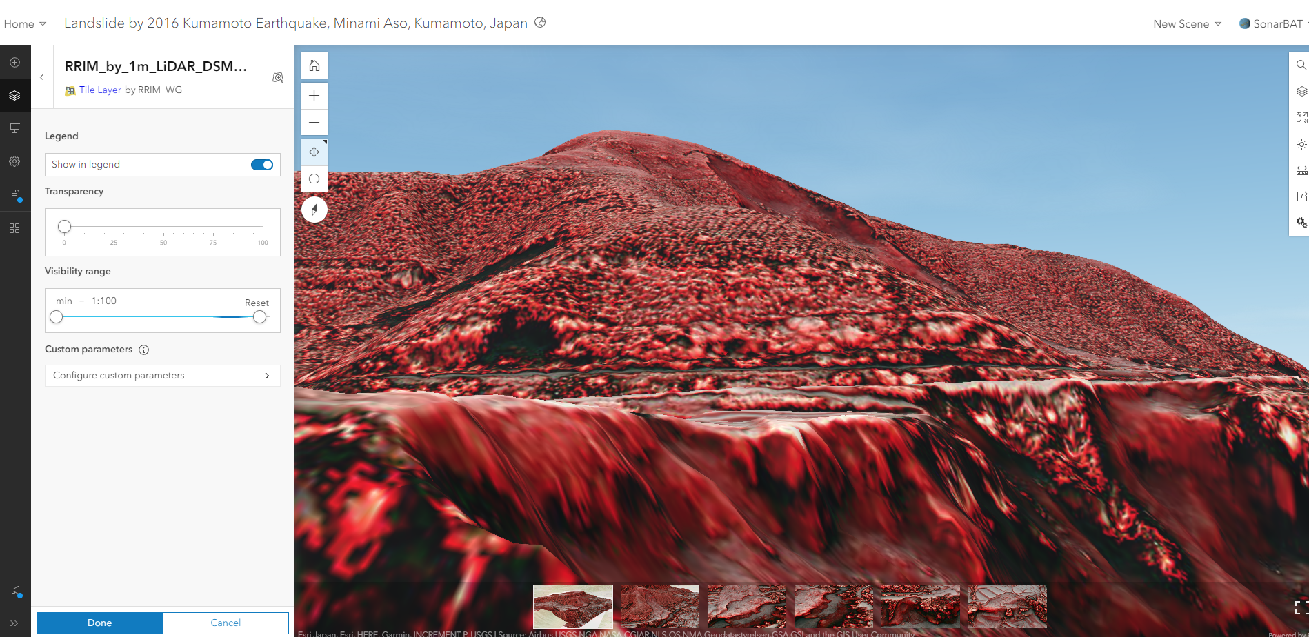 Elevation layers display with 3D attributes in Arc... - Esri Community