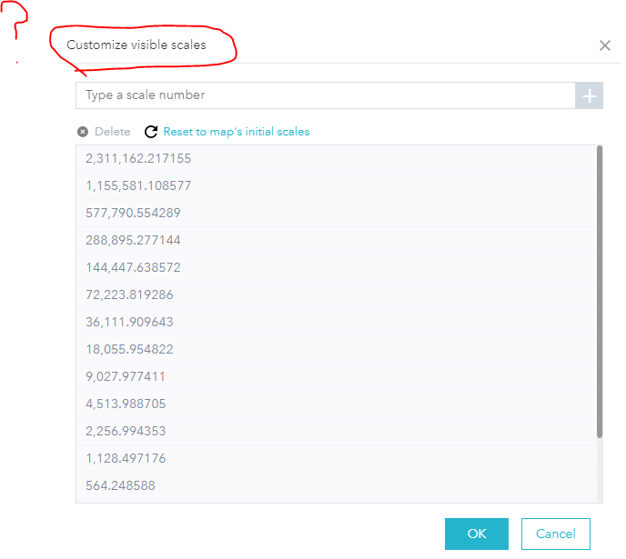 Solved: Customize Visible Scales in Instant Apps ?? - Esri Community