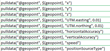 Solved: Pushing coordinates to a geopoint question pulled ... - Esri ...