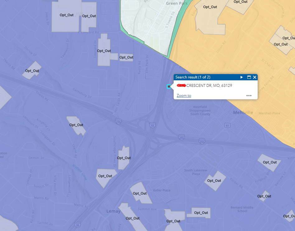 How to Make Polygon Layer 1st Result after Address... - Esri Community