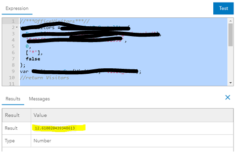 Solved: Dashboard - Arcade calculation from 2 Layers - Esri Community