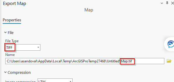 Ability to export to TIFF, not only TIF - Esri Community