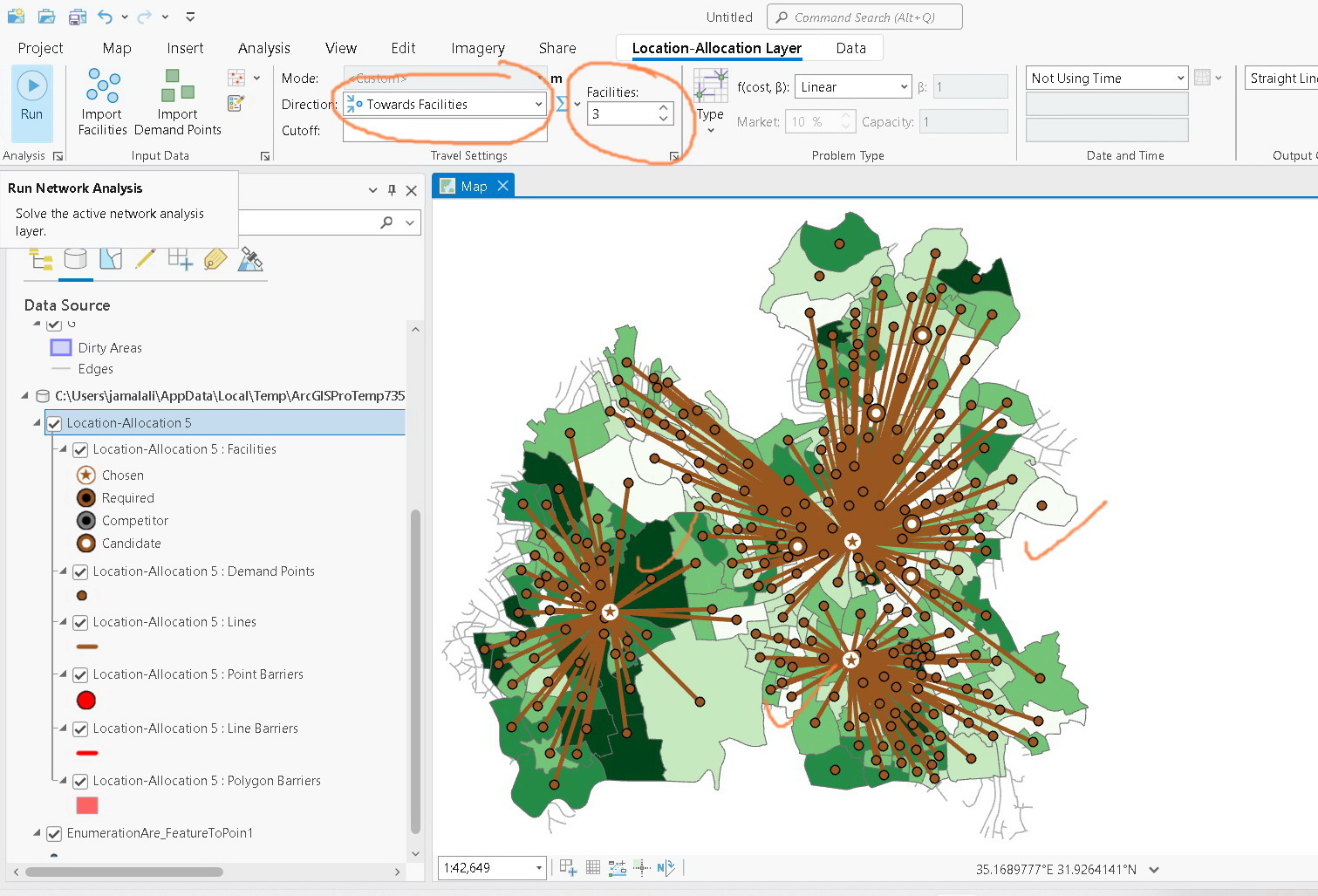 ArcGIS Pro 3.0.2: How to include the effect of the... - Esri Community