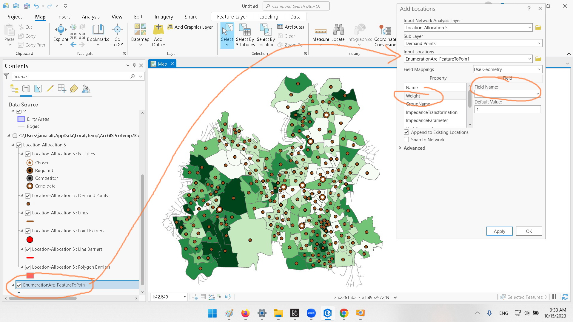 ArcGIS Pro 3.0.2: How to include the effect of the... - Esri Community