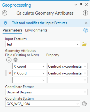 Caluculate Centroid in WGS (DD) from Polygon Featu... - Esri Community