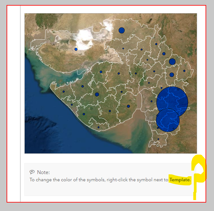 Solved: To change the color of the symbols, right-click th... - Esri ...
