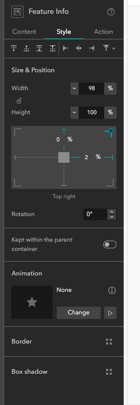 Feature Info widget colours don't match Popup when... - Esri Community