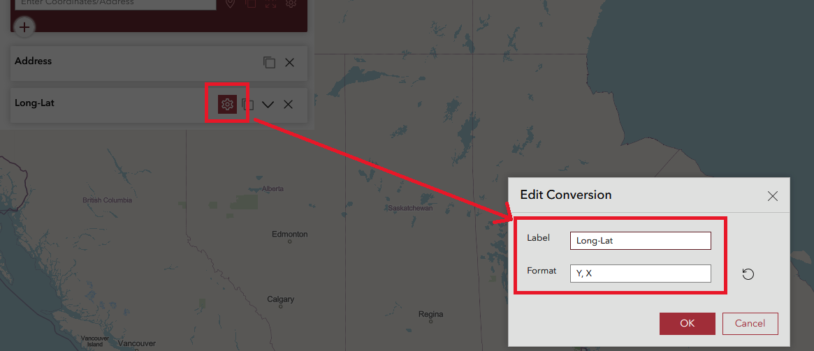 Solved: Coordinate Conversion cant rename label - Esri Community