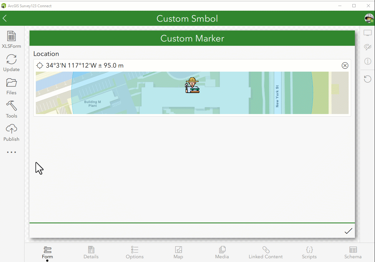 Solved: Change geopoint marker - Esri Community