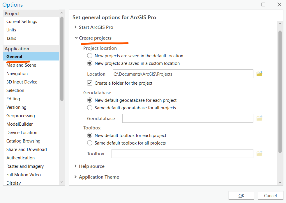 Allow more customisability in creating/setting up ... - Esri Community
