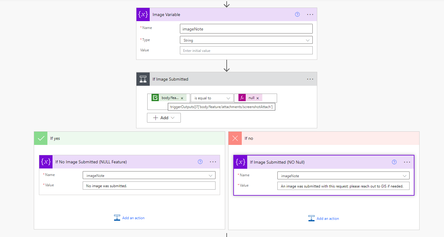 Solved: Survey123 & Power Automate: Initialize a variable ... - Esri Community