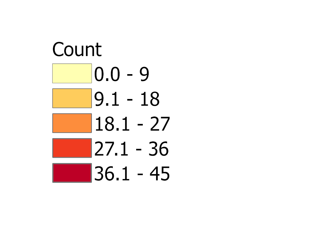Integer range graduated color legend - Esri Community